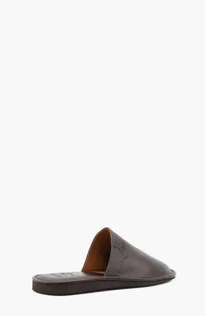 Cavalinho Gentleman Leather House Slippers - Brown
