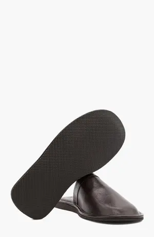 Cavalinho Gentleman Leather House Slippers - Brown