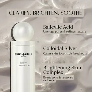 ELVIS+ELVIN Purity Cleansing Gelsalicylic Acid & Colloidal Silver