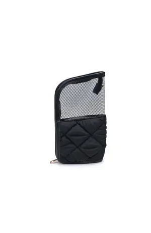 URBAN ESSENTIALS Makeup Mvpquilted Nylon Brush Holder - Black