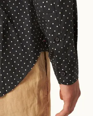 Orlebar Brown Giles Polka Dot Tailored-fit Shirt