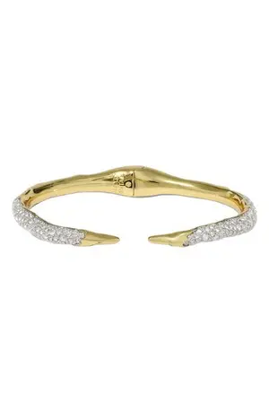 Alexis Bittar Solanales Crystal Spear Hinge Cuff