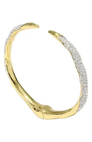 Alexis Bittar Solanales Crystal Spear Hinge Cuff