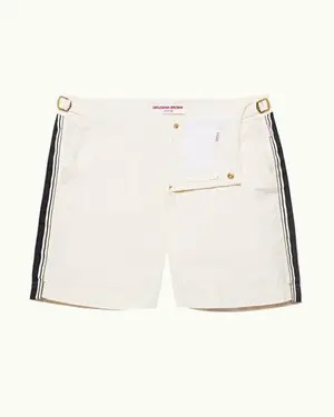 Orlebar Brown Bulldog Tailored-fit Swim Shorts - White Sand