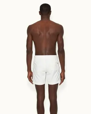 Orlebar Brown Tailored-fit Swim Shorts - White Sand