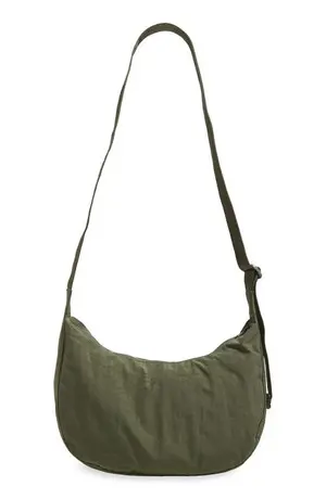 Baggu Medium Crescent Recycled Nylon Crossbody Bag