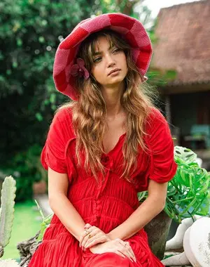 BRUNNA.CO The Shilo Checke Crochet Hat