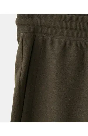 Mango Textured Drawstring Bermuda Shorts