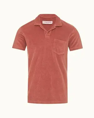 Orlebar Brown Terry Towelling Tailored-fit Polo Shirt