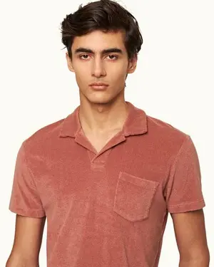 Orlebar Brown Terry Towelling Tailored-fit Polo Shirt