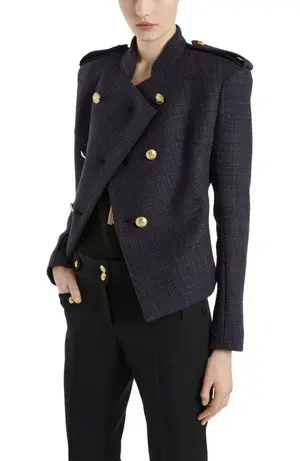 Balmain Tweed 6-button Jacket