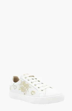 CAVALINHO Golden Love Leather Sneakers