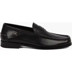 Cavalinho Leather Penny Loafers - Black