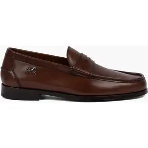 CAVALINHO Leather Penny Loafers