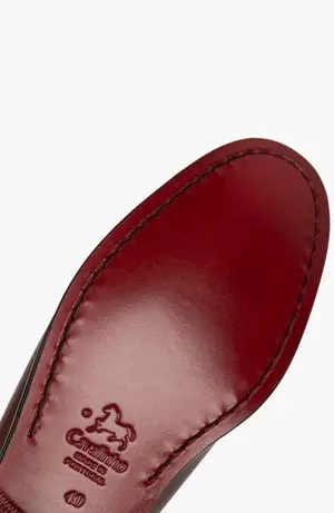CAVALINHO Leather Penny Loafers