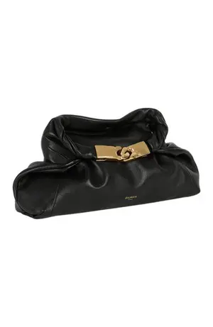 Balmain Dinner At 8 Small Smooth Leather Bag