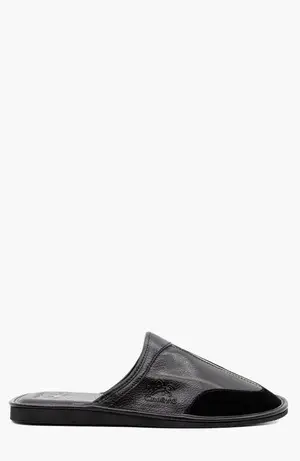 CAVALINHO The Sailor Leather House Slippers - Black