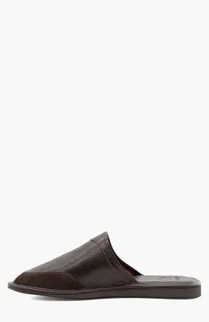 Cavalinho Leather House Slippers - Brown