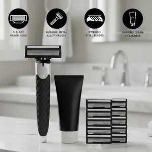PURSONIC Ultimate Grooming Bundleelectric Shaver & Premium Shaving Kit