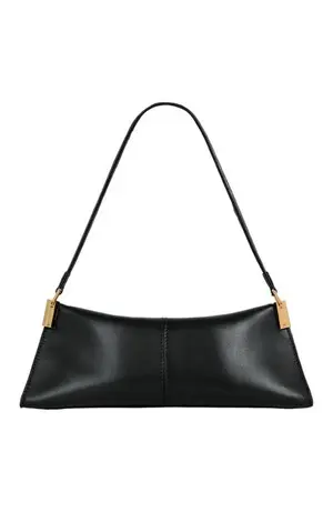 Balmain 64-83 Small Bag In Smooth Leather - Black
