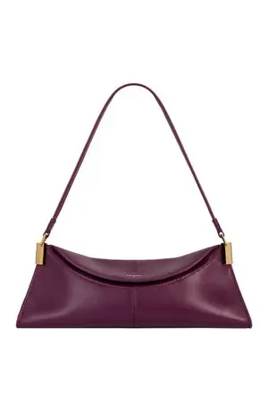 Balmain 64-83 Small Bag In Smooth Leather - Purple