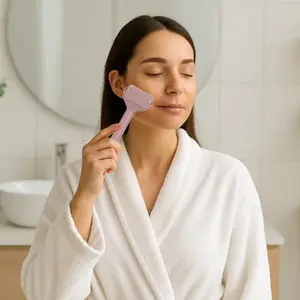 PURSONIC Facial Contour & Glow Roller & Ice Facial Massage Roller Bundle