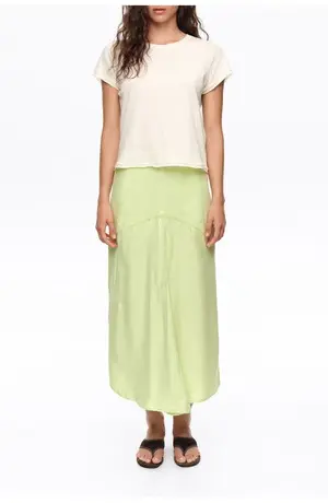 Bimba Y Lola Lace A-line Midi Skirt