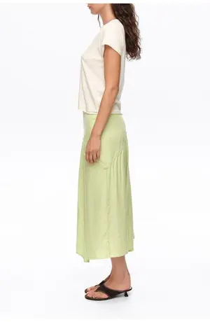 Bimba Y Lola Lace A-line Midi Skirt