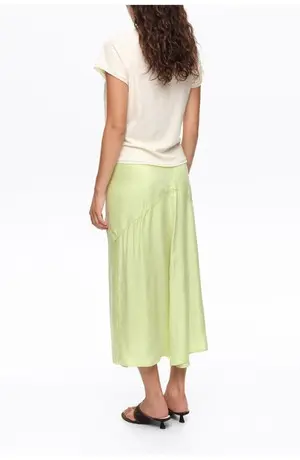 Bimba Y Lola Lace A-line Midi Skirt
