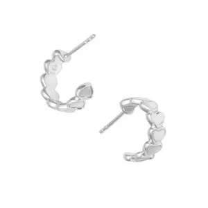 JAN LESLIE Sterling Heart Earring