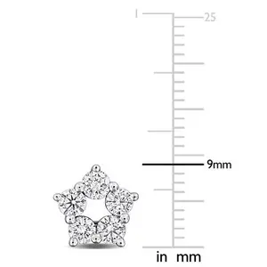 JULIANNA B. Lab-grown Diamond Star Stud Earrings