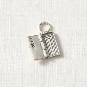 TEN THOUSAND VILLAGES Sterling Hinged Door Charm