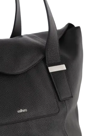 ESTHERA 7am Leather Shoulder Bag