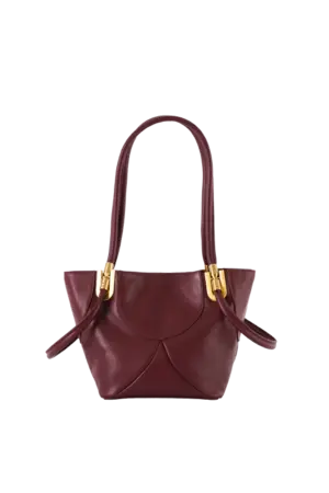 ESTHERA 4pm Leather Mini Handbag