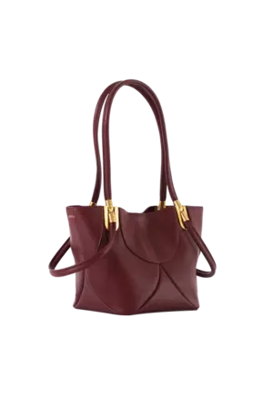 ESTHERA 4pm Leather Mini Handbag
