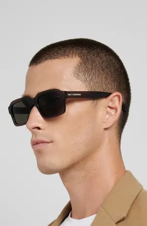 BOSS 1984/s 54mm Rectangular Sunglasses