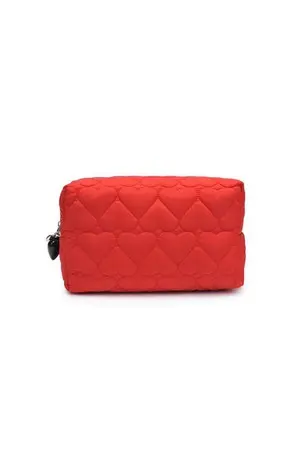 URBAN ESSENTIALS Quilted Pouch - Red