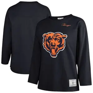 '47 Chicago Bears Game Nod Timeless Long Sleeve T-shirt - Navy