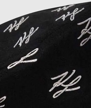 Karl Lagerfeld K/autograph Glitter Beret