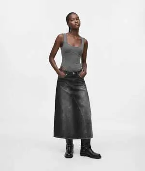 KL JEANS Denim Maxi Skirt