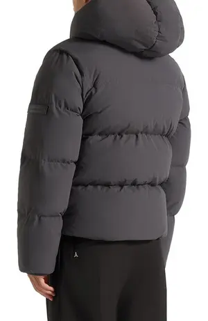 Manière De Voir Eric 2-in-1 Puffer Jacket With Detachable Sleeves And Hood