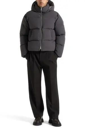 Manière De Voir Eric 2-in-1 Puffer Jacket With Detachable Sleeves And Hood