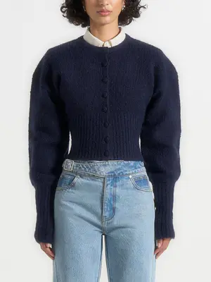 Manière De Voir Mayla Fitted Cinch Knitted Cardigan