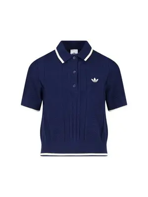 Adidas Knit Polo "cali - Blue