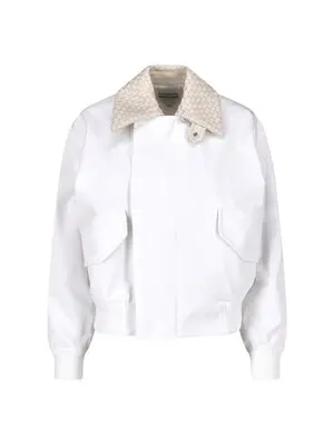 Bottega Veneta Jacket Collar "intrecciato
