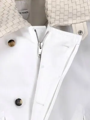 Bottega Veneta Jacket Collar "intrecciato