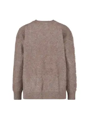 Max Mara Yak Sweater With Scarf