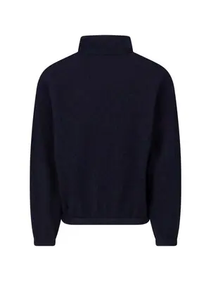 JIL SANDER Zip Sweater In Wool Blend