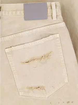 Balenciaga Wide Destroyed Jeans
