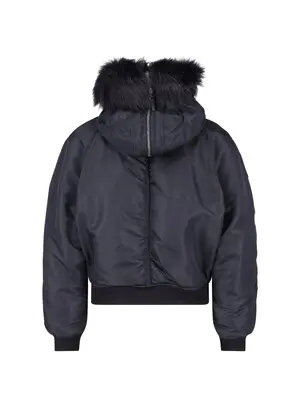 Gucci Bomber Jacket With Fur
